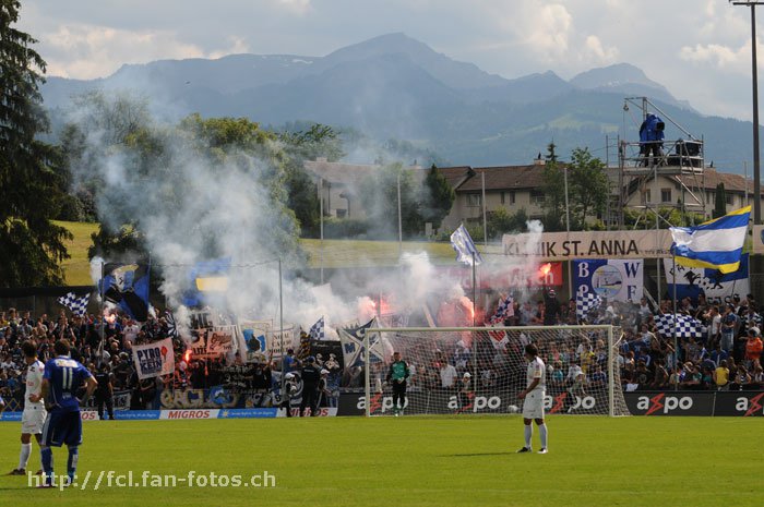 Movimento ultra: FC Luzern - FC Zürich