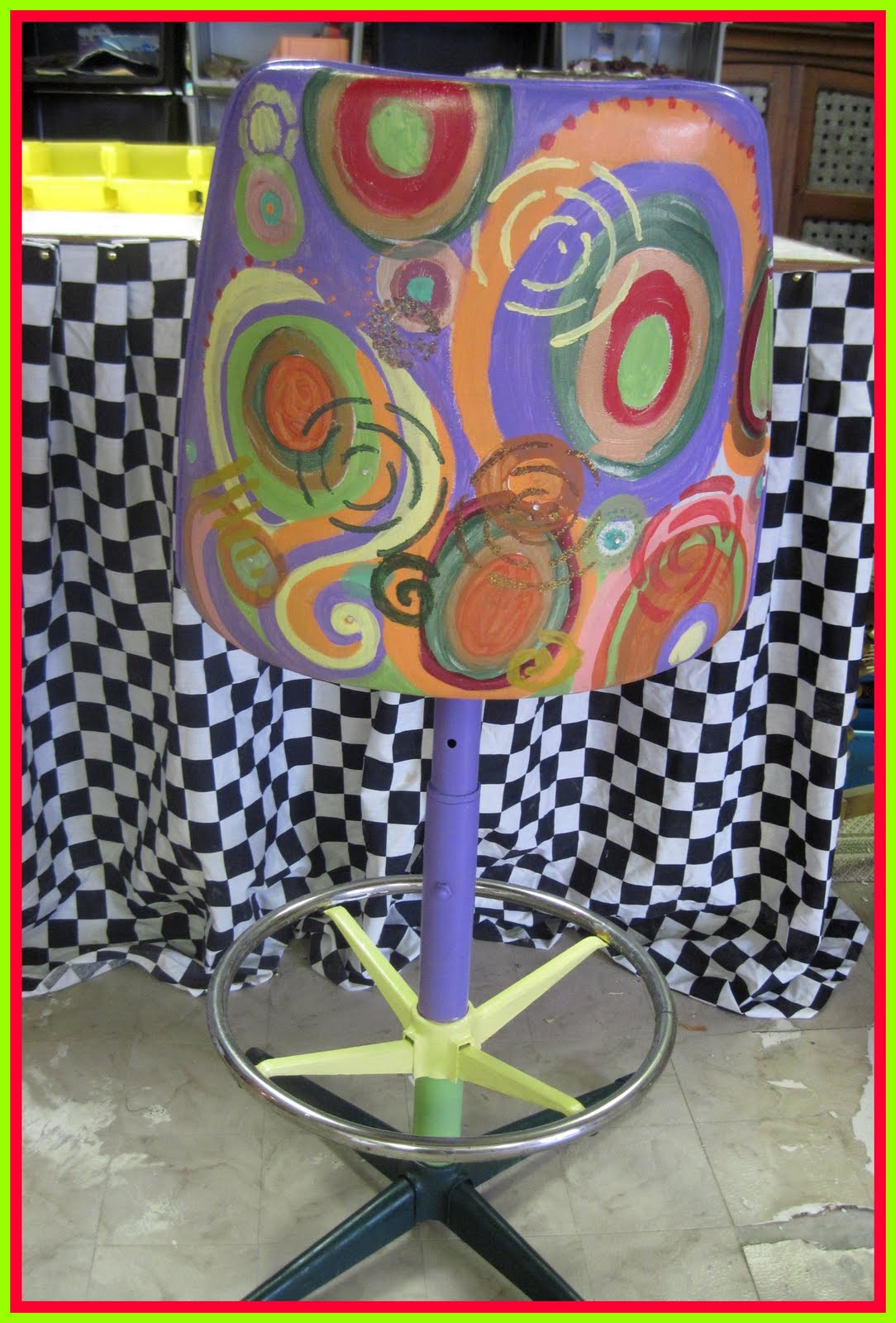 Healing Woman: Picasso Art Chair