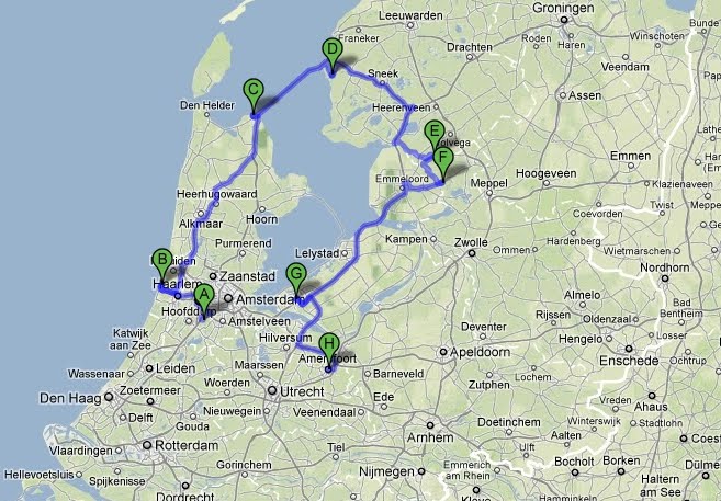 BrummellBlog: Sunday Drive 64: Afsluitdijk and IJsselmeer