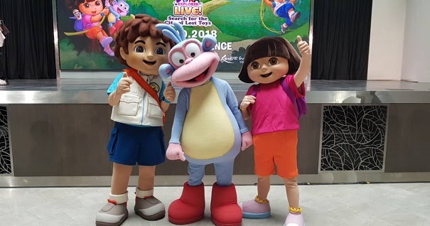 NickALive!: Meet and Greet Dora the Explorer at Pluit Village in North ...