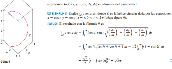 Calculo Vectorial: Clase #31: Integrales de Linea en el espacio