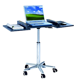 Portable Computer And Laptop Lap Desk With Light: Laptop Lap Desk