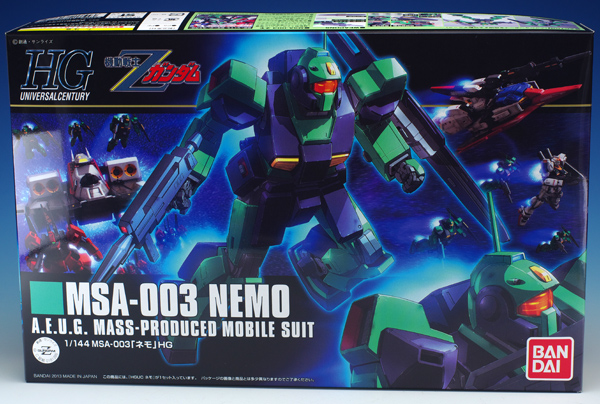 GUNDAM GUY: HGUC 1/144 Nemo [A.E.U.G. Mass Production Mobile Suit ...