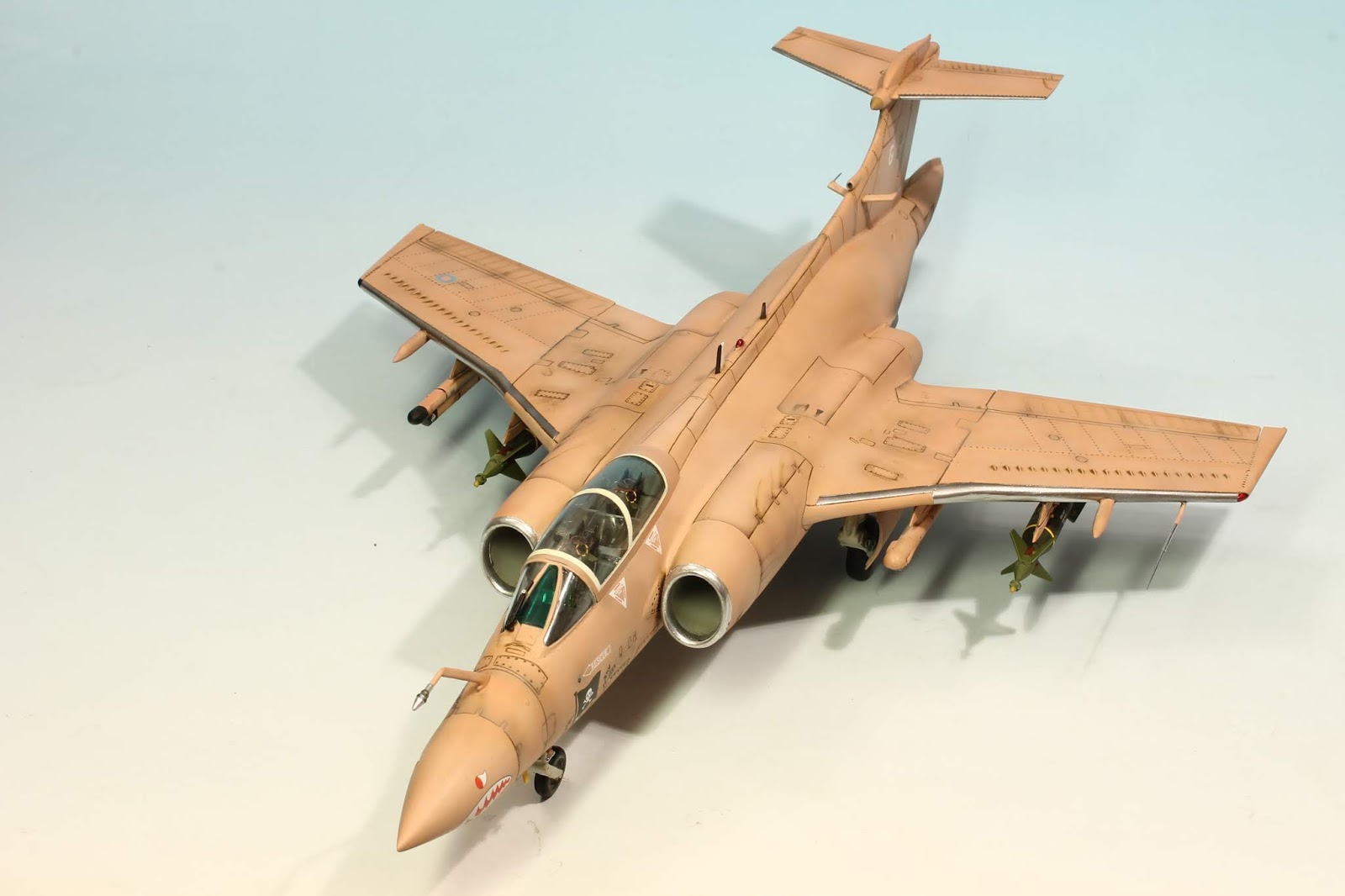 Istvan Michalko's scale models: Buccaneer S.Mk 2B, 1991 Gulf War ...