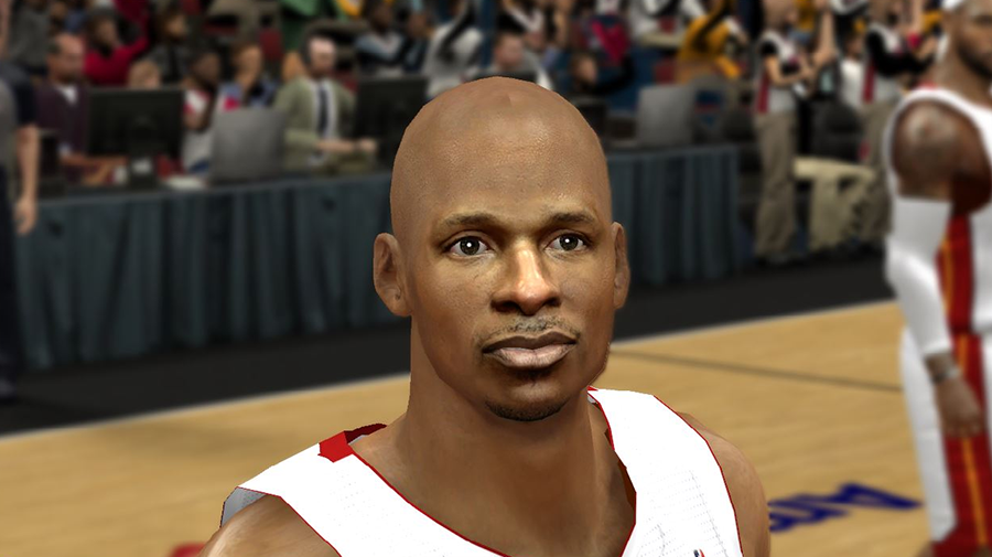 Ray Allen Face