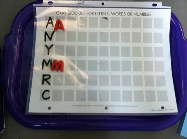 Developing Minds Through Occupational Therapy: Letter recognition ...