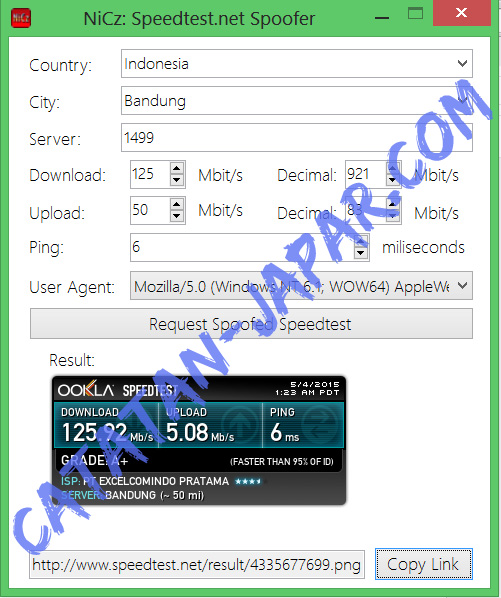 Speedtest Spoofing (Fake Speedtest) | Tips Trick dan Info menarik lainnya!