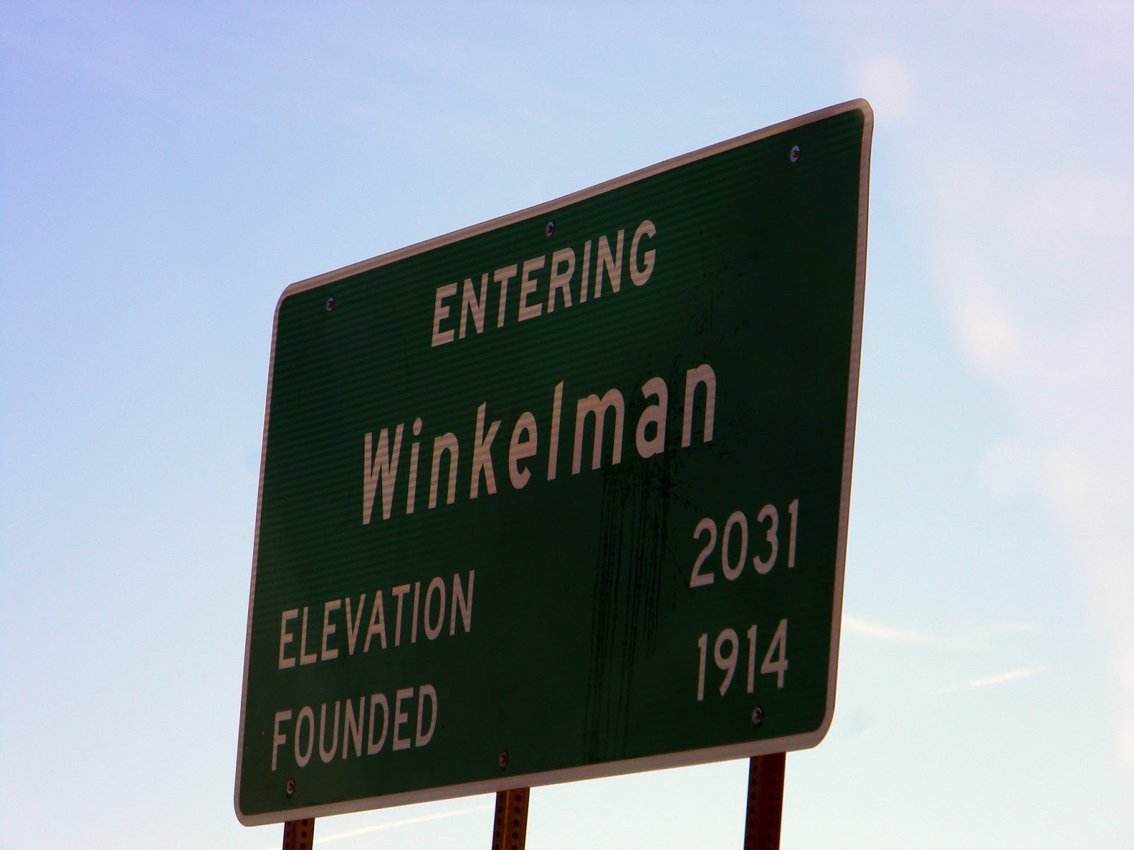 Road Trip: Winkelman, AZ