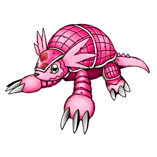 [Cores] Armadillomon Dig-Egg Line Evolution Pink ~ MEU×DIGIMON