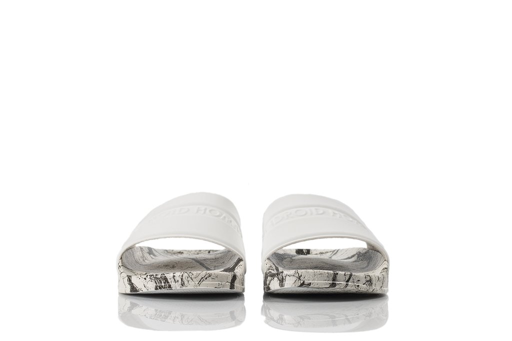 Tip-Toe On That Marble Floor: Android Homme Slides | SHOEOGRAPHY