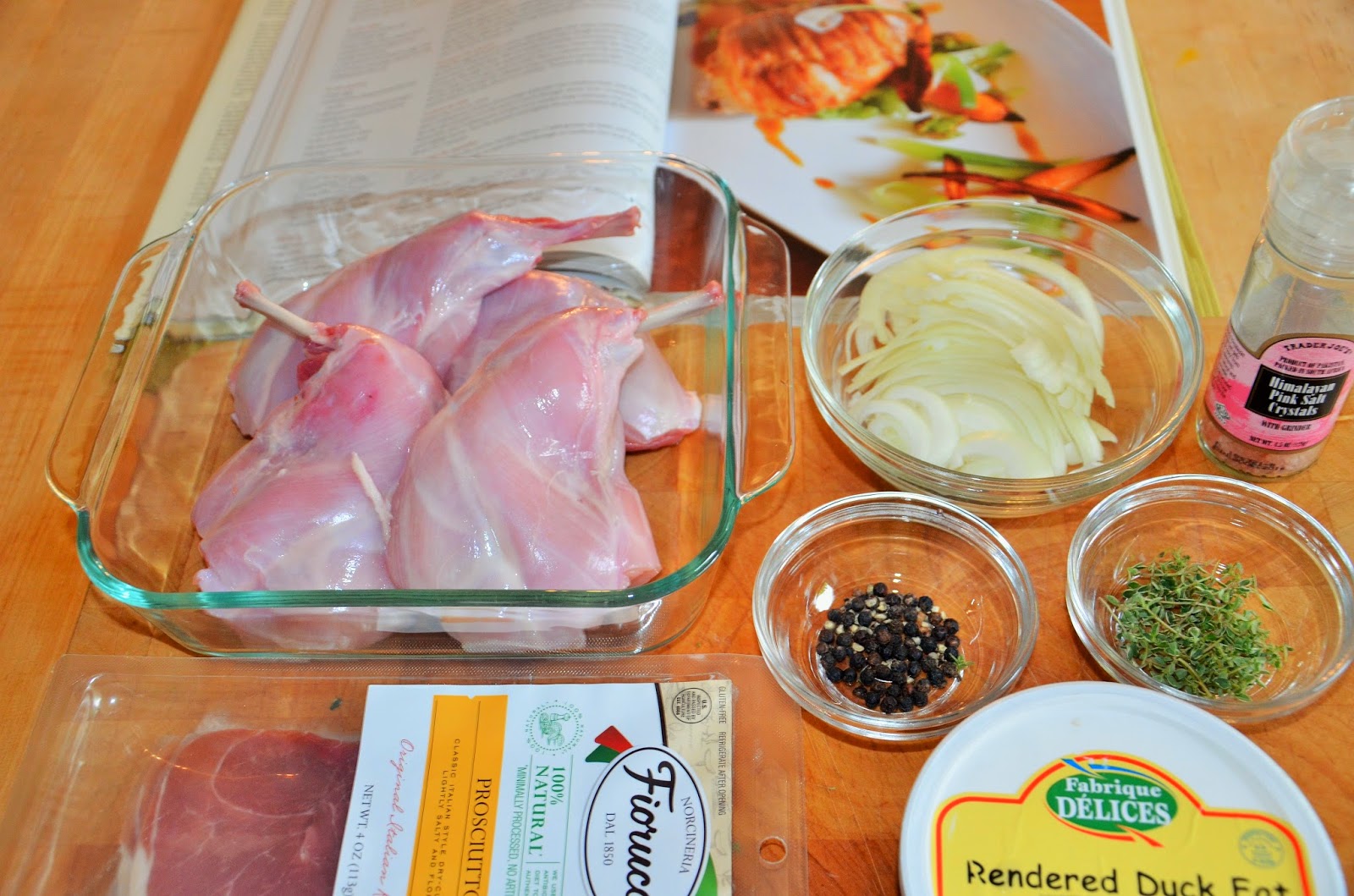 Enjoying Life with Nina in Seattle: Rabbit Leg Confit