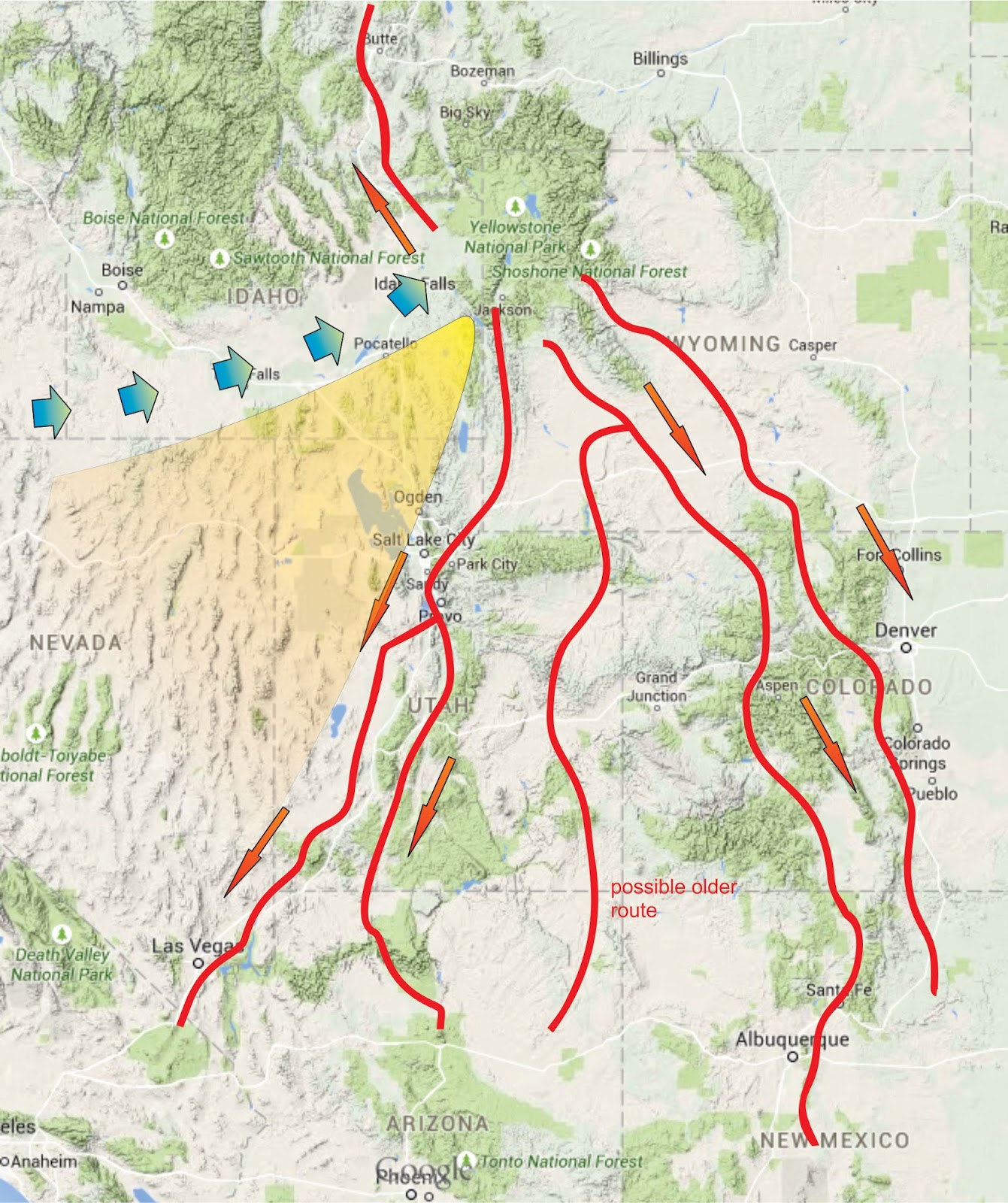 The Yellowstone Magma Circulation System of the Western U.S.: The ...