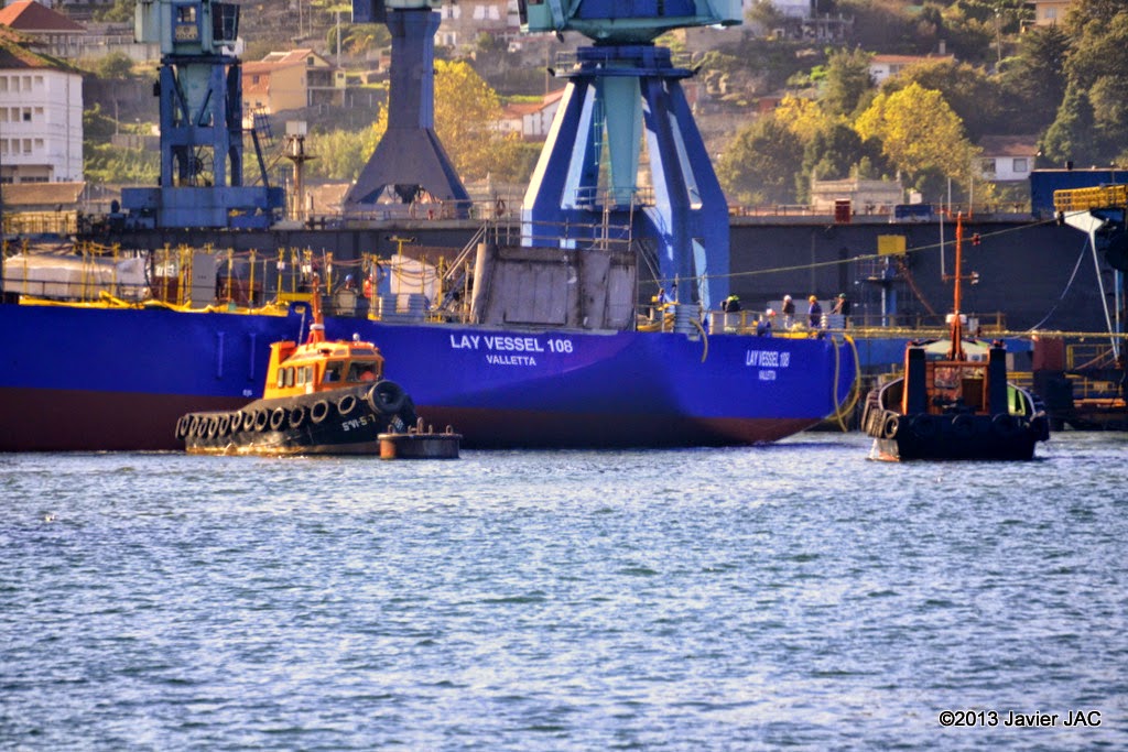 Industria naval española: El astillero vigués Metalships & Docks botó ...