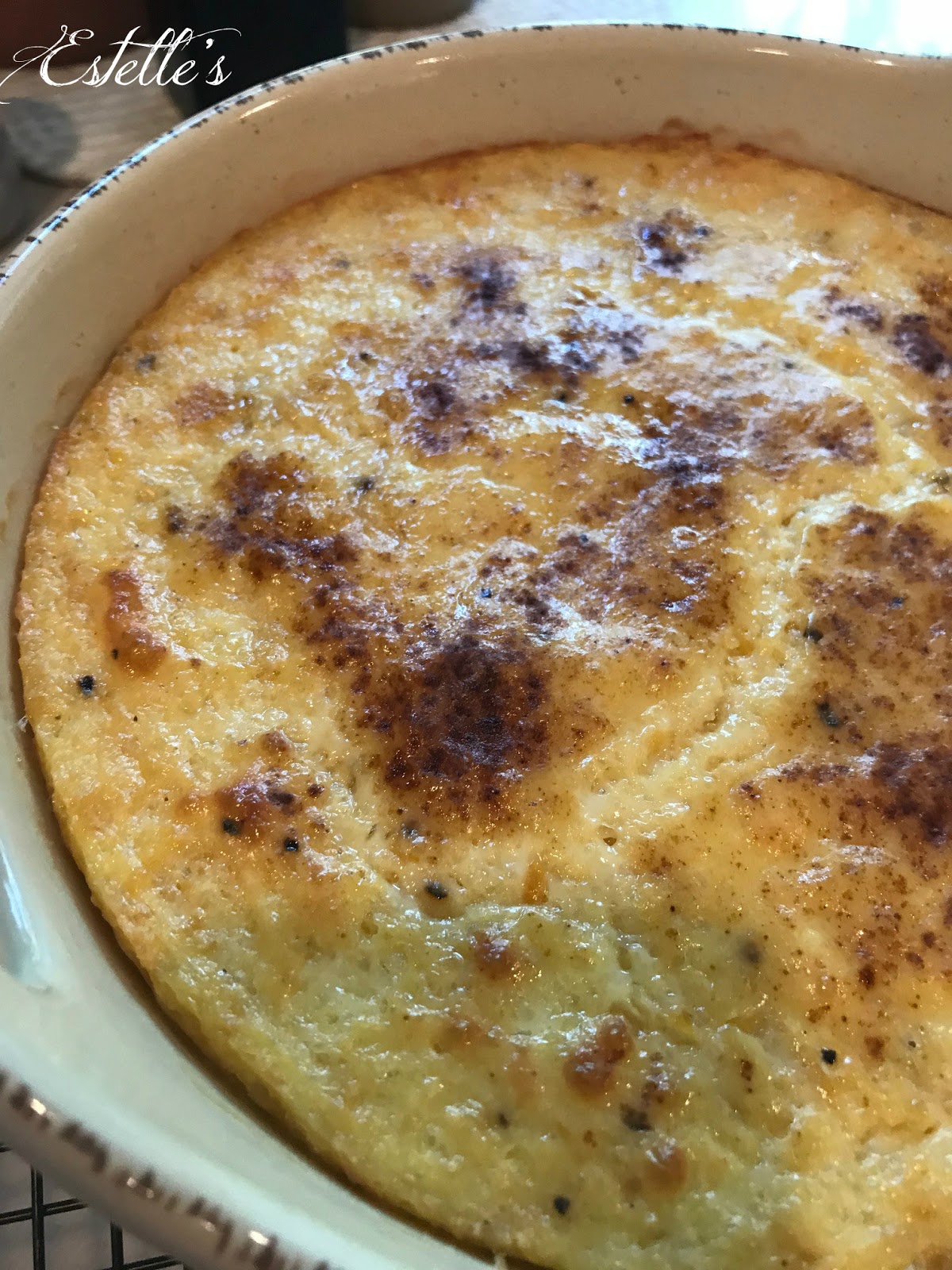 Estelle's: SOUTHERN SKILLET CORN PIE....A FABULOUS SIDE