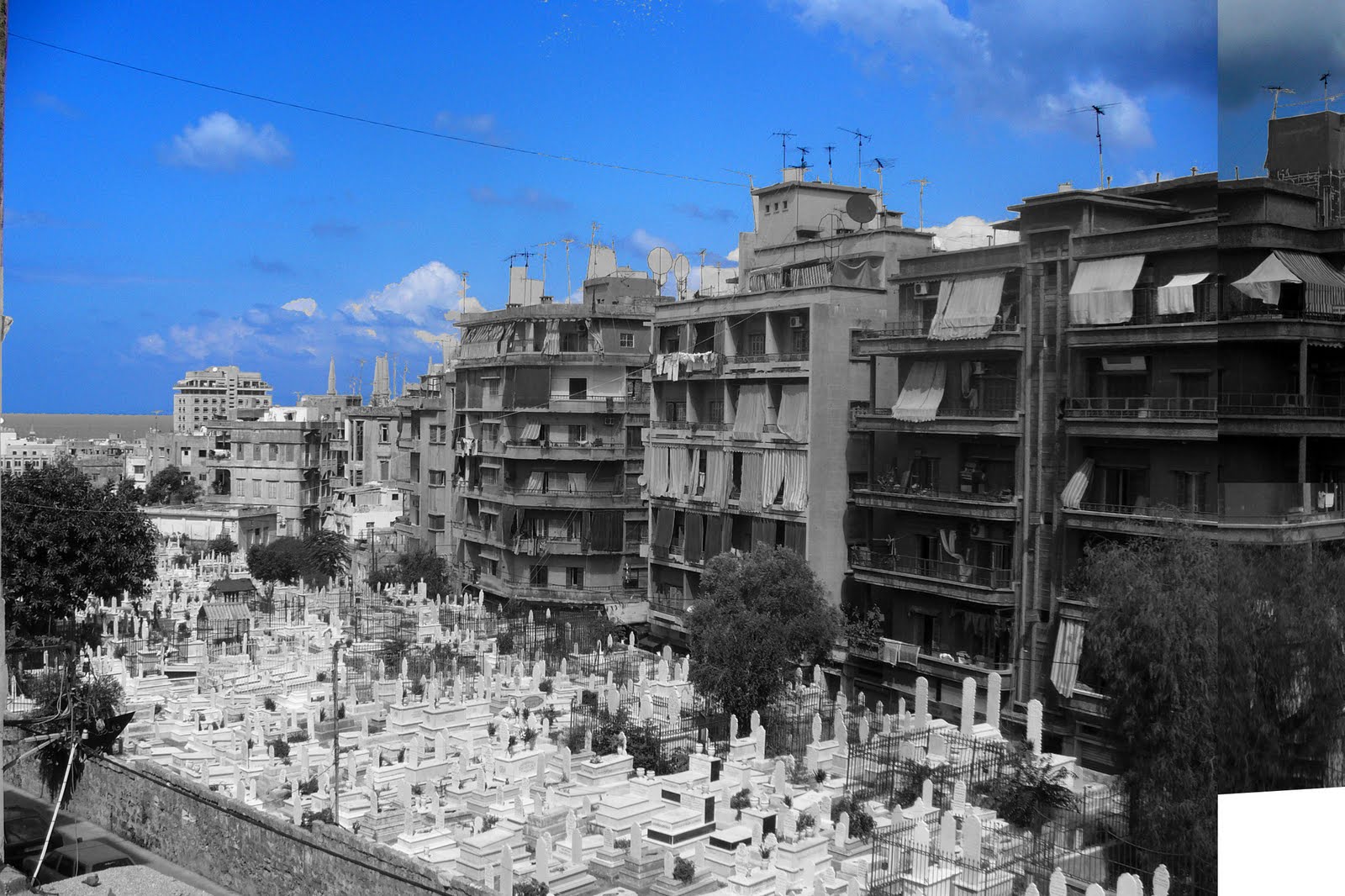 Beirut the Fantastic: BASHOURA cemetery's airspace
