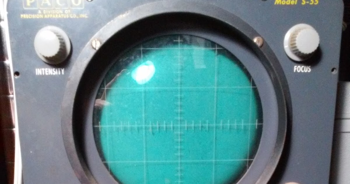 PACO Model S-55 Oscilloscope