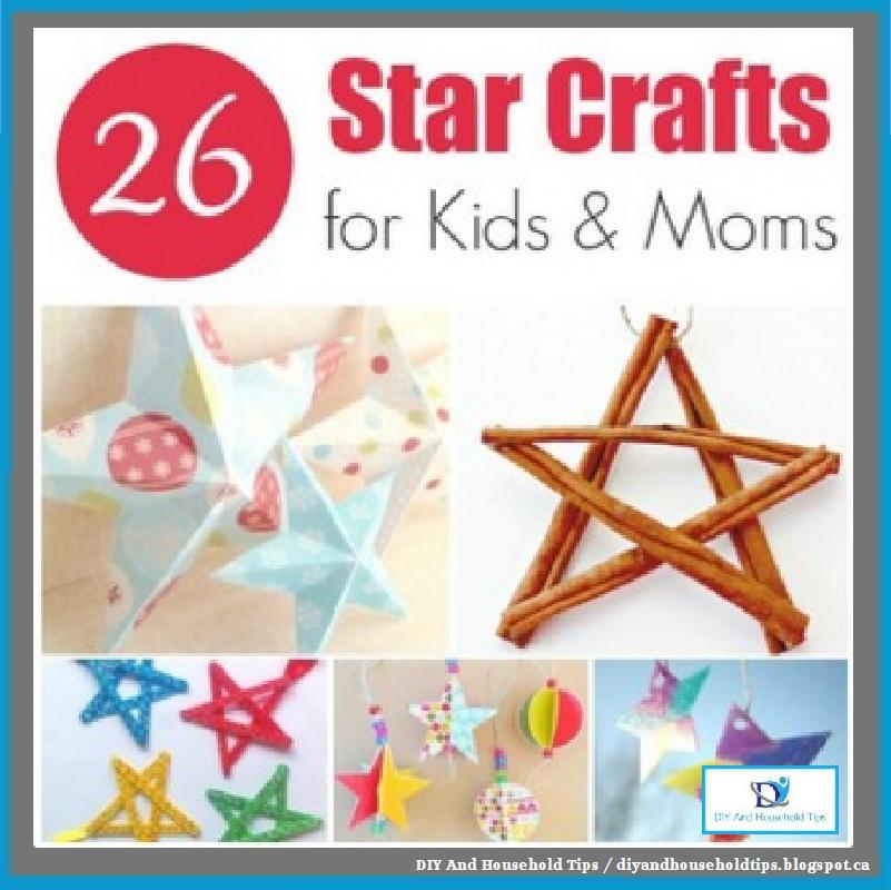 DIY And Household Tips: 26 Gorgeous Star Ornaments for Kids and Moms to ...