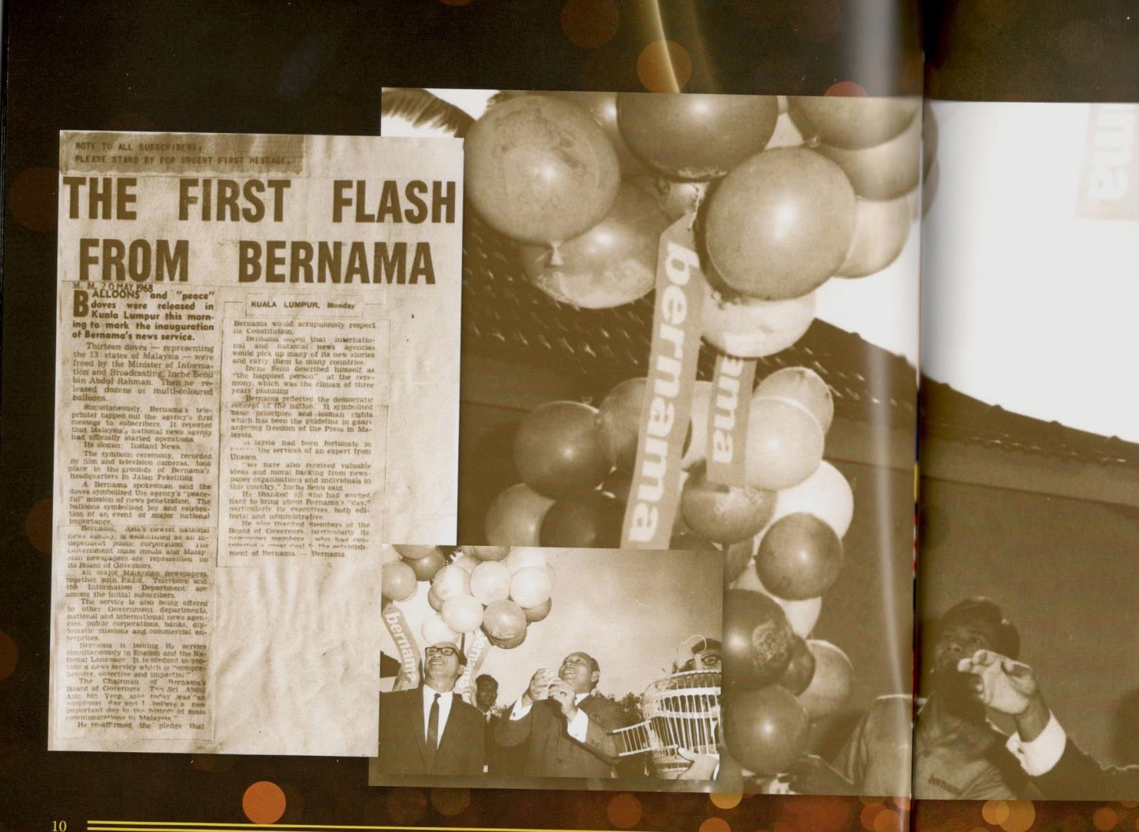 Bernamaians...: The early newsmen who pioneered Bernama...