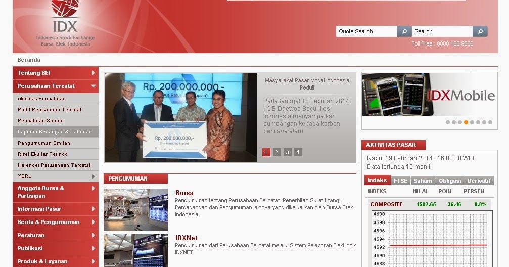 Provider Data BEI: Cara Download Laporan Keuangan BEI