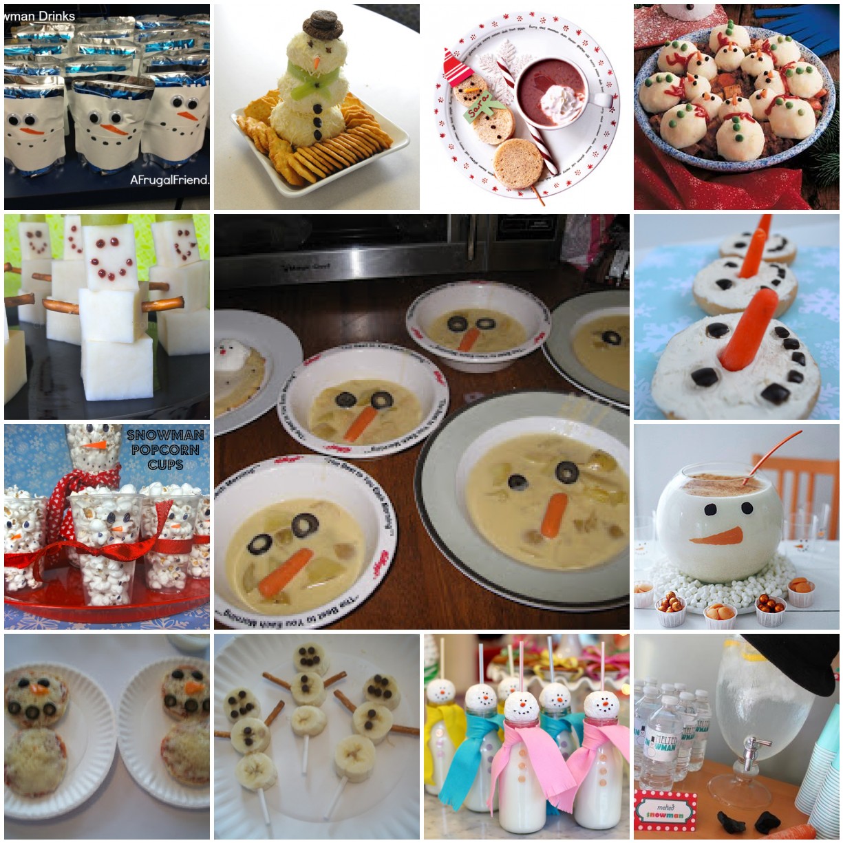 Love Live Celebrate Kids Party Inspiration Snowman Theme love-live-celebrate-kids-party-inspiration-snowman-theme
