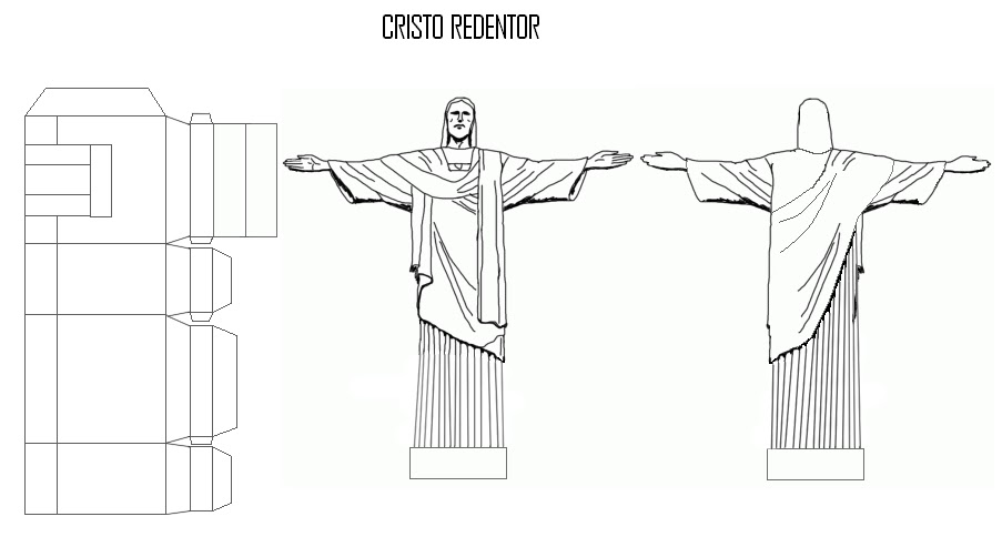 Paper Models of Monuments