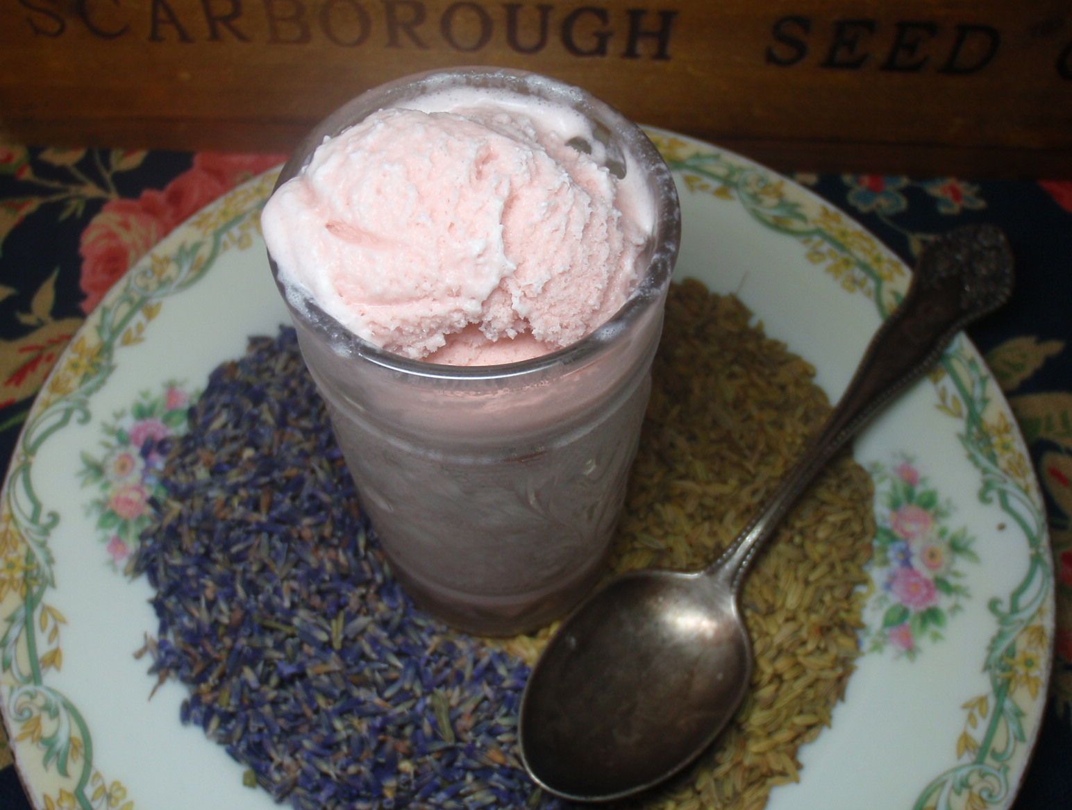 Seasons from Scratch: Flower and Herb Ice Cream