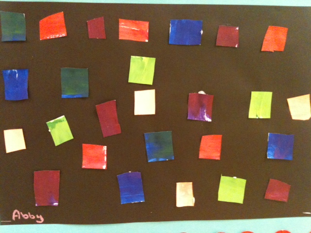Elfers Art Room: 3rd grade Abstract Art