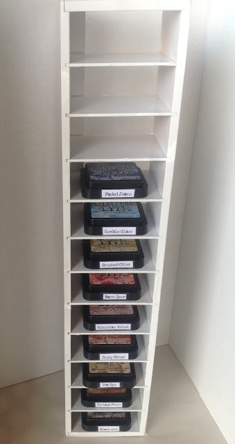Craft Room Secrets: Distress Ink storage tower