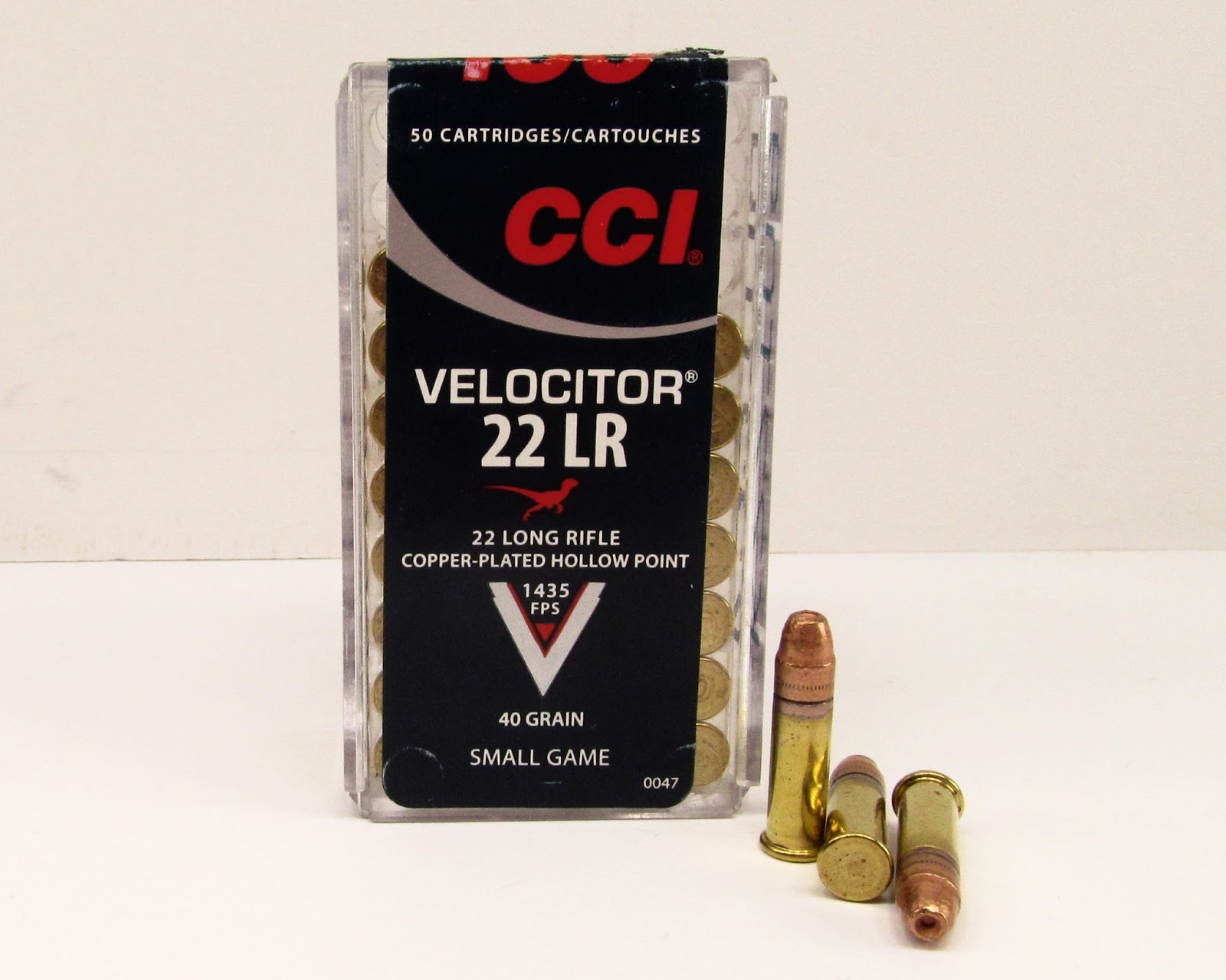 The Rimfire Channel Blog: 22 LR Ammo Test - CCI Velocitor 40 Grain CP HP