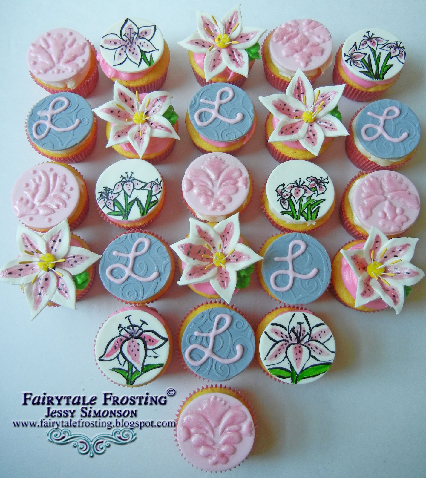 Fairytale Frosting: Lily Baby Shower Cupcakes