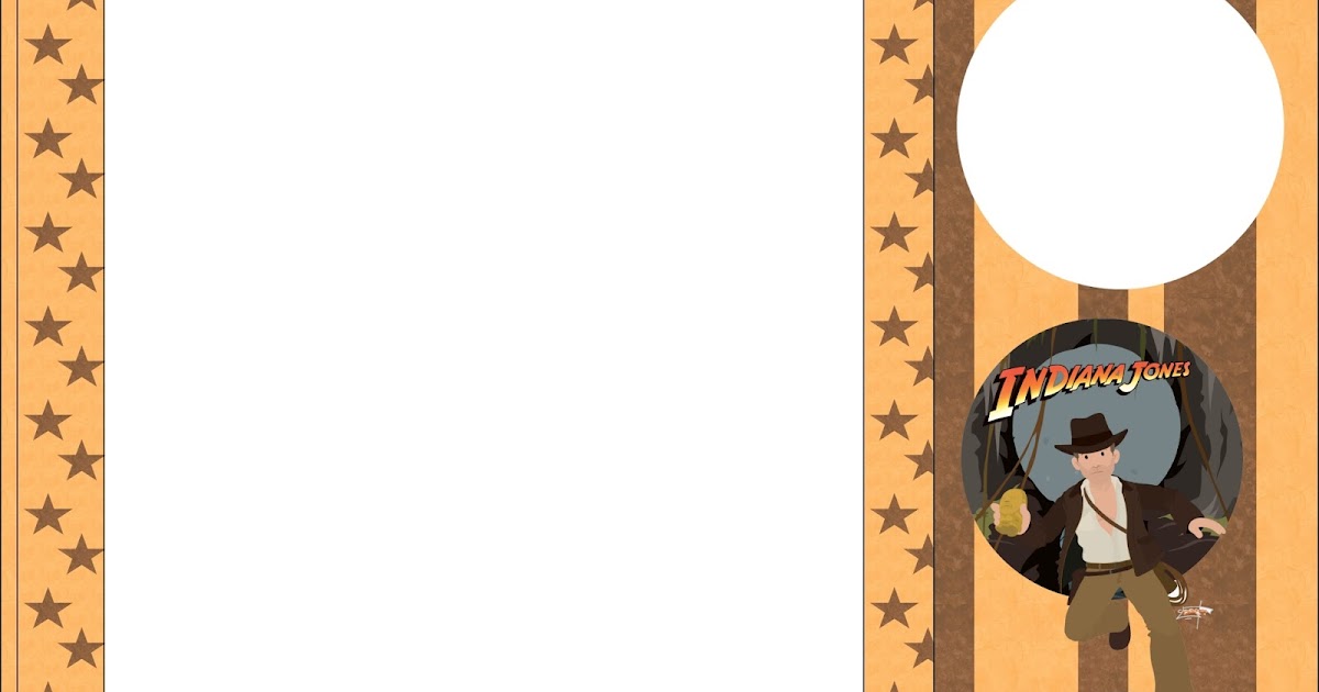 Indiana Jones: Free Printable Invitations. - Oh My Fiesta! in english