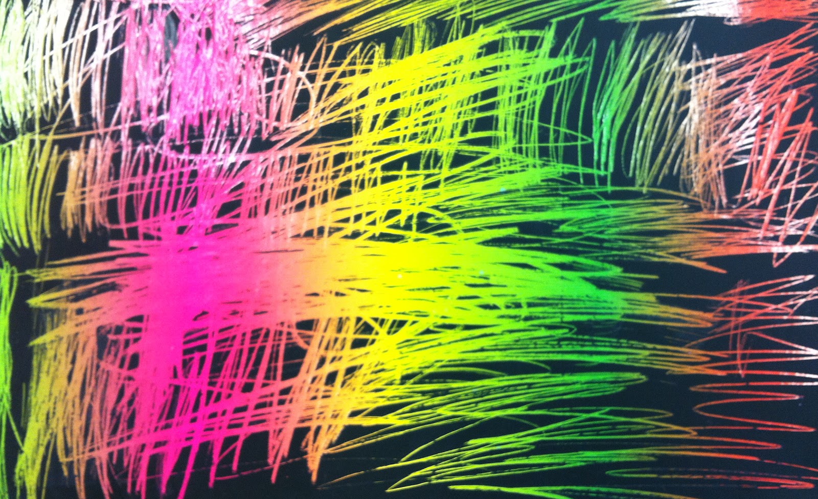 Art Class with Naomi: Rainbow Scratch-board Drawings