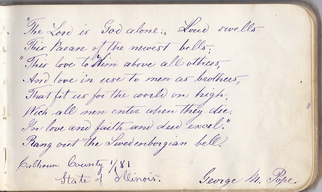 Heirlooms Reunited: 1880s/1890s Autograph Album of Emma Pope of Hamburg ...