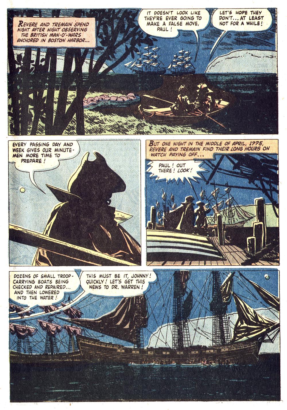 The ALEX TOTH archives: TOTH - FOUR COLOR COMICS 0822-Paul Revere's ...