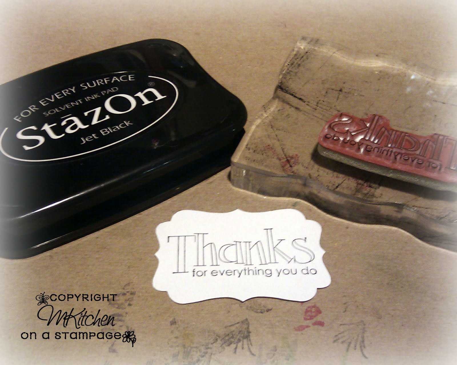 Technique Time Tuesday: Stamped Punch Window--First Ever Challenge!