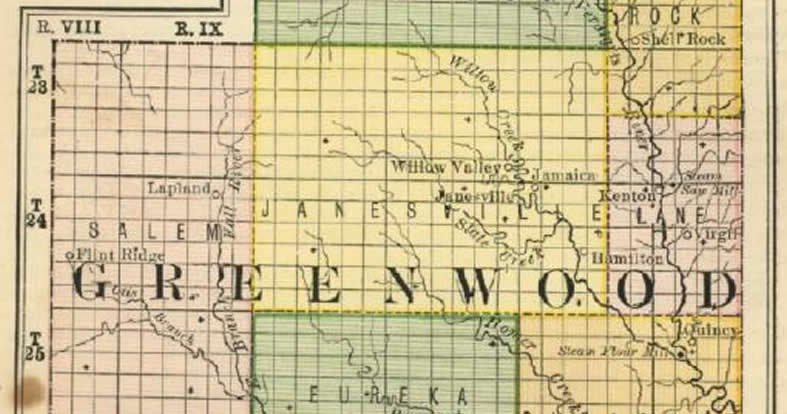 Kansas One Room Schools: Greenwood County, Kansas