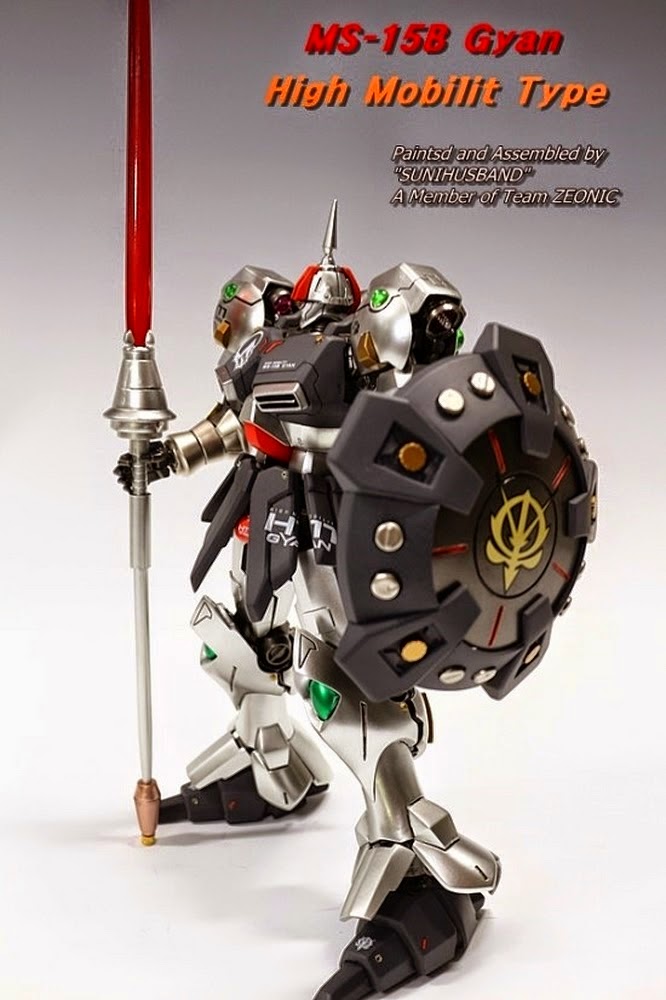 Gundam Family: MG 1/100 YMS-15 Gyan High Mobility Type Custom Build