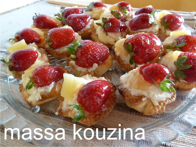 massa kouzina: Ταρτακια με φραουλες