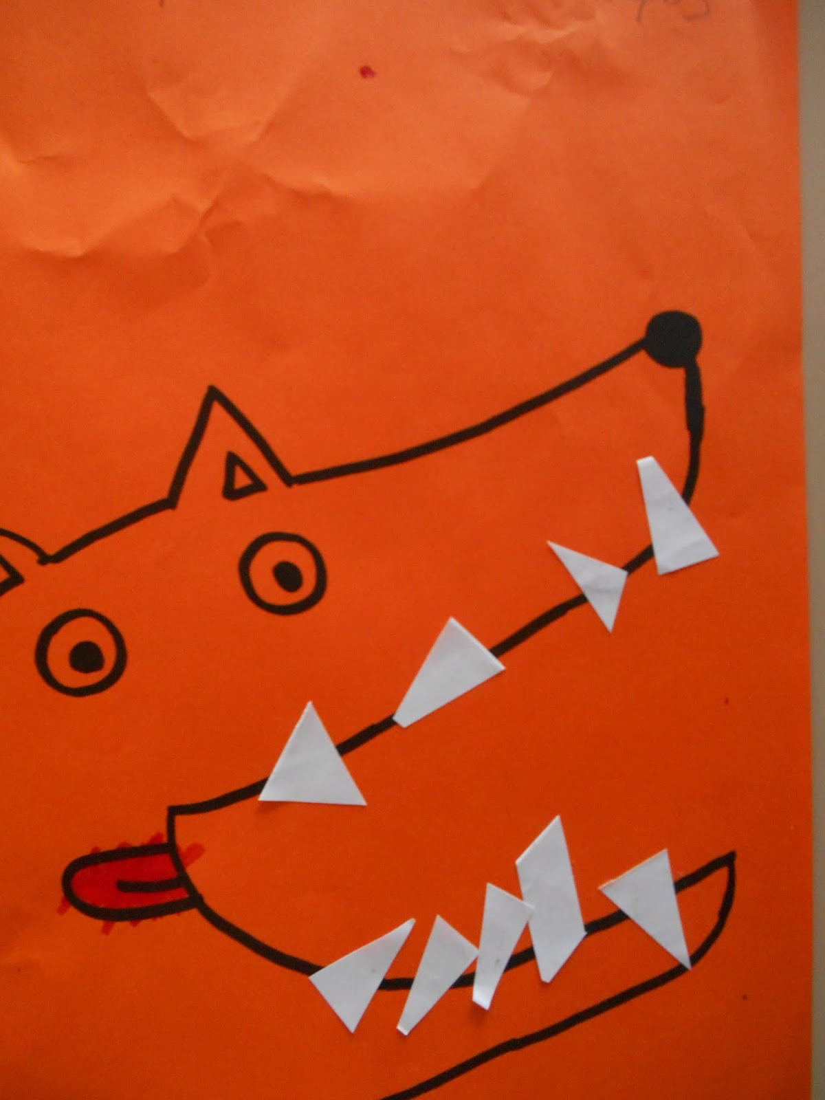 Kindergarten Art Class: ΛΥΚΕ ΛΥΚΕ ...ΕΙΣΑΙ ΕΔΩ;