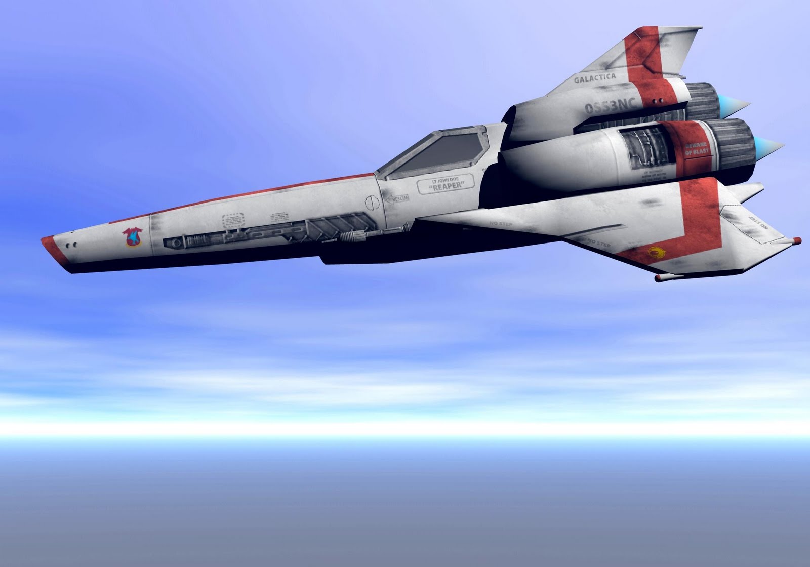 MTK's Card Craft: Super Sized NBSG Viper MK-II