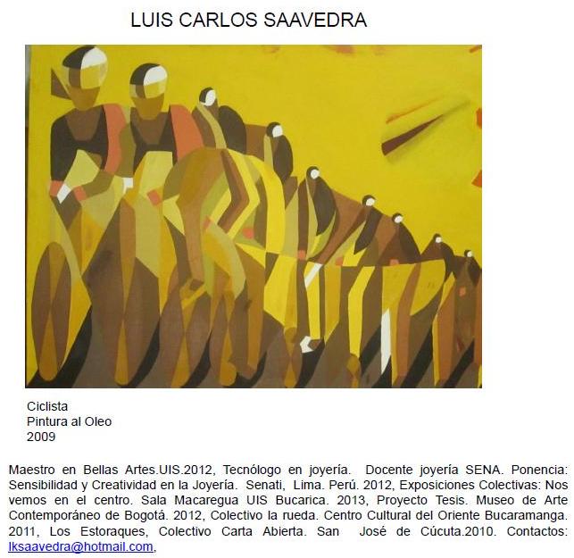 MUSEO DE ARTE MODERNO DE BUCARAMANGA-MAMB: LUIS CARLOS SAAVEDRA EN LA ...