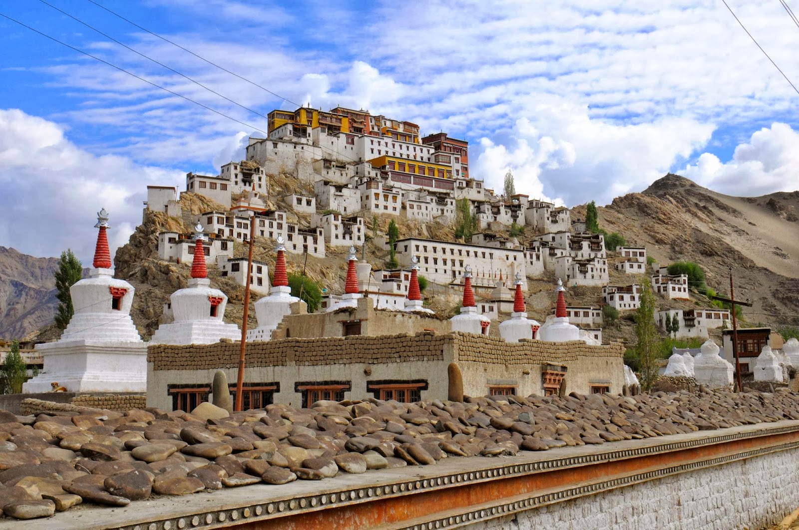 Inde & Voyages : impressions, saveurs: Le Monastère de Thiksey