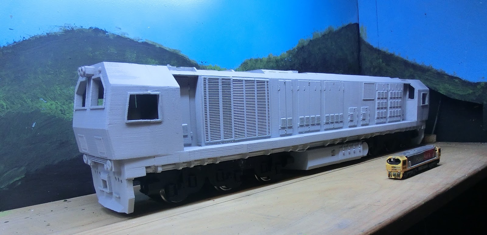 New Zealand Railway Models (Kiwi Trains): 1:24 Kiwirail DL Class
