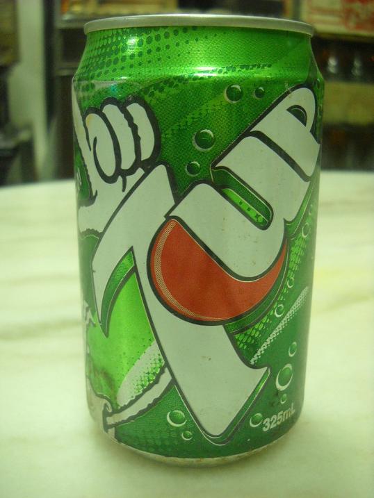 Putri Antiques: LOCAL 7UP CANS