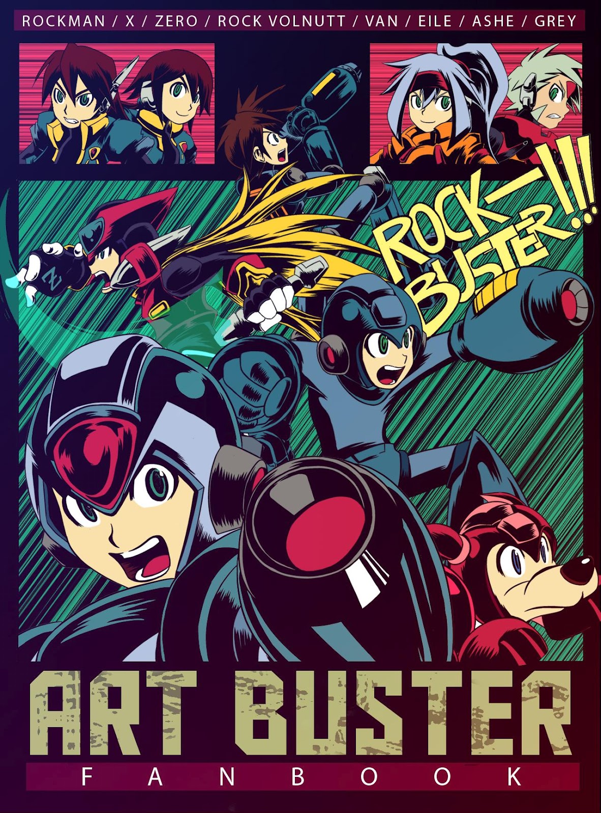 Zero's Lair: Art Buster Official Fanbook