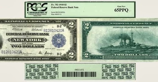 TreasuredStocks.com: Battleship currency notes -- and the USS Idaho