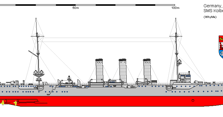WARSHIPSRESEARCH: German light cruiser SMS (ex-Ersatz Greif) Kolberg ...