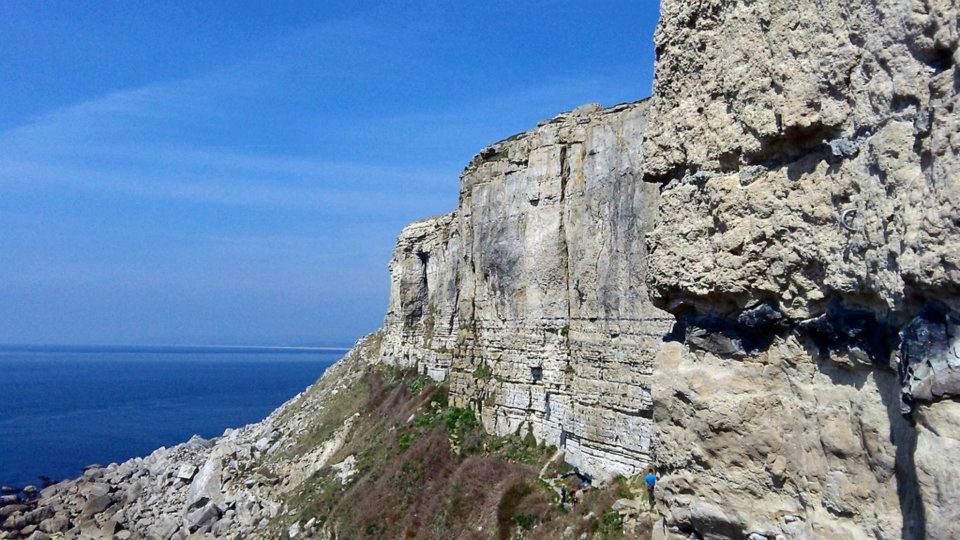 Climb: Blacknor Cliffs, Portland