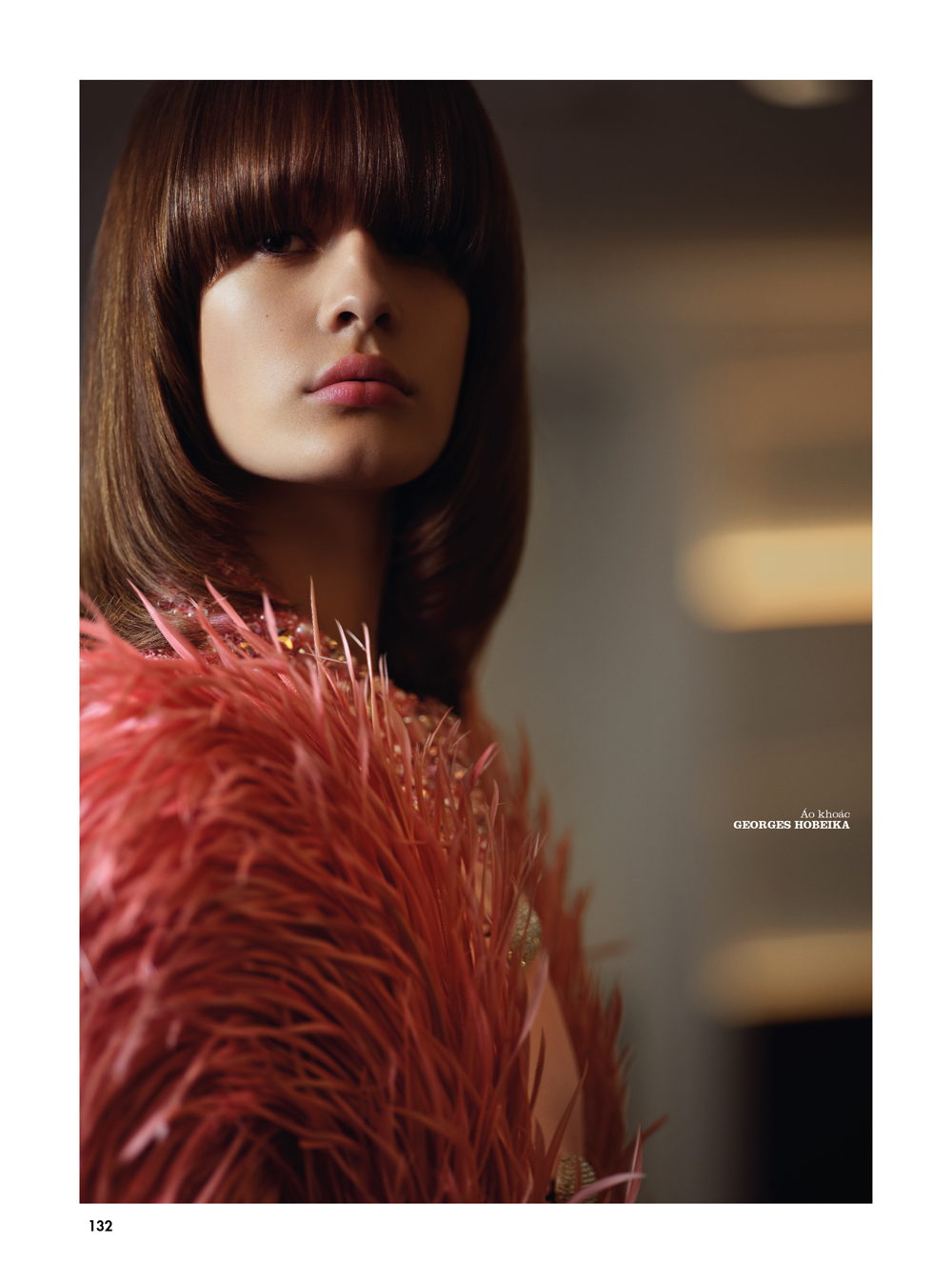 Daniela Didenko in Elle Vietnam October 2019 by Benjamin Kanarek