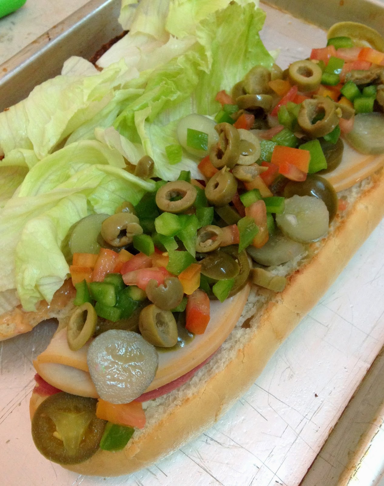 My Passion For Cooking: Homemade Subway Sandwich